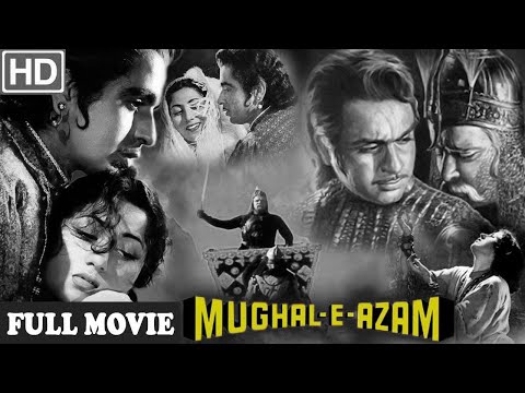 Mughal E Azam B/W 1960 | Original Version | Prithviraj Kapoor, Dilip Kumar, Madhubala | Classic |