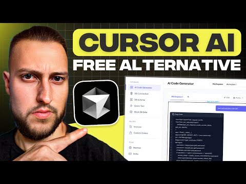 Best FREE Cursor AI Alternative - How to Build Apps With AI
