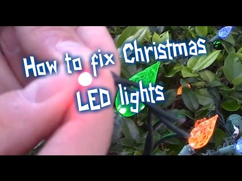 EASY WAYS HOW TO FIX LED CHRISTMAS LIGHTS