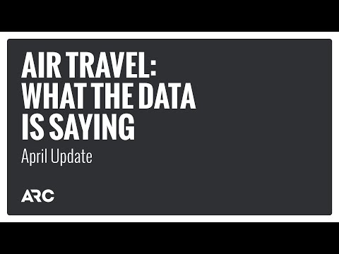 Year-over-Year US Travel Agency Air Ticket Sales Up 569% in April