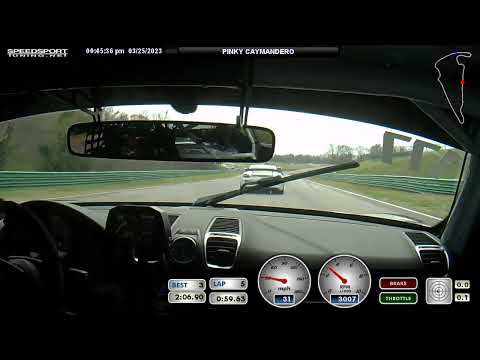 PCA CLUB RACE 2023 VIR SR1 GTB1 CAYMAN