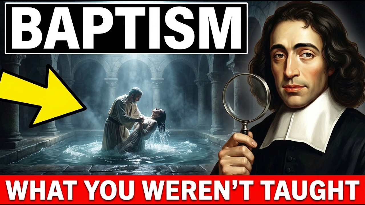 Baptism’s Origin Is Darker Than People Realize | Spinoza