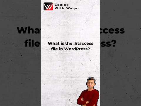 What is .htaccess file in WordPress? #wordpress #wordpresstutorial #cpanel #php #shorts