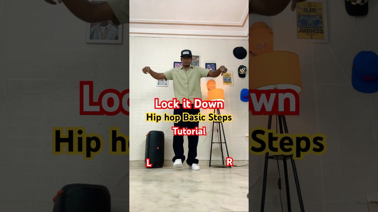 Lock it Down tutorial #jddancetutorial #hiphopbasic #hiphopdance