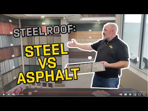 Seamless Steel vs Asphalt Shingle