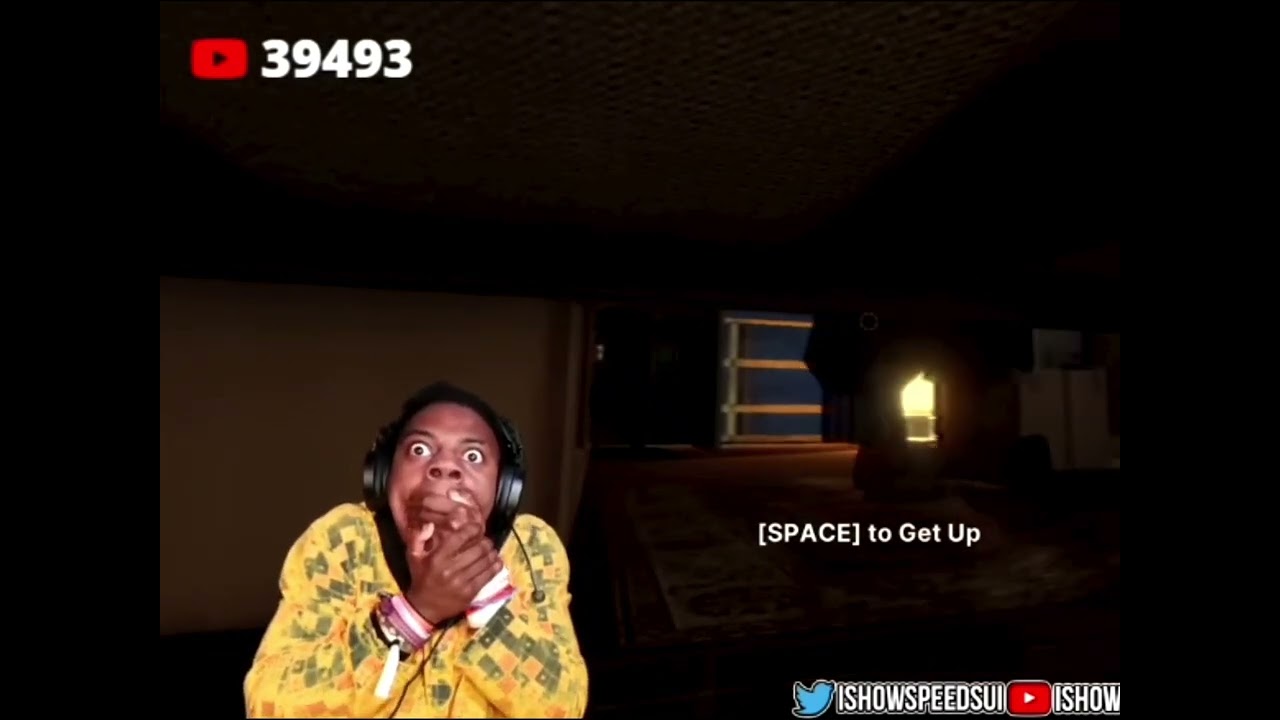 Ishowspeed covering mouth meme