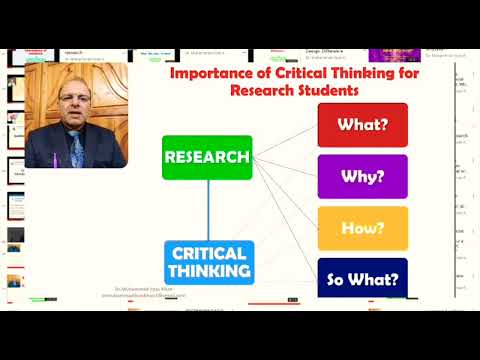Importance of Critical Thinking for Research Students