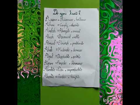#synonyms#facts #quotes #calligraphy ....