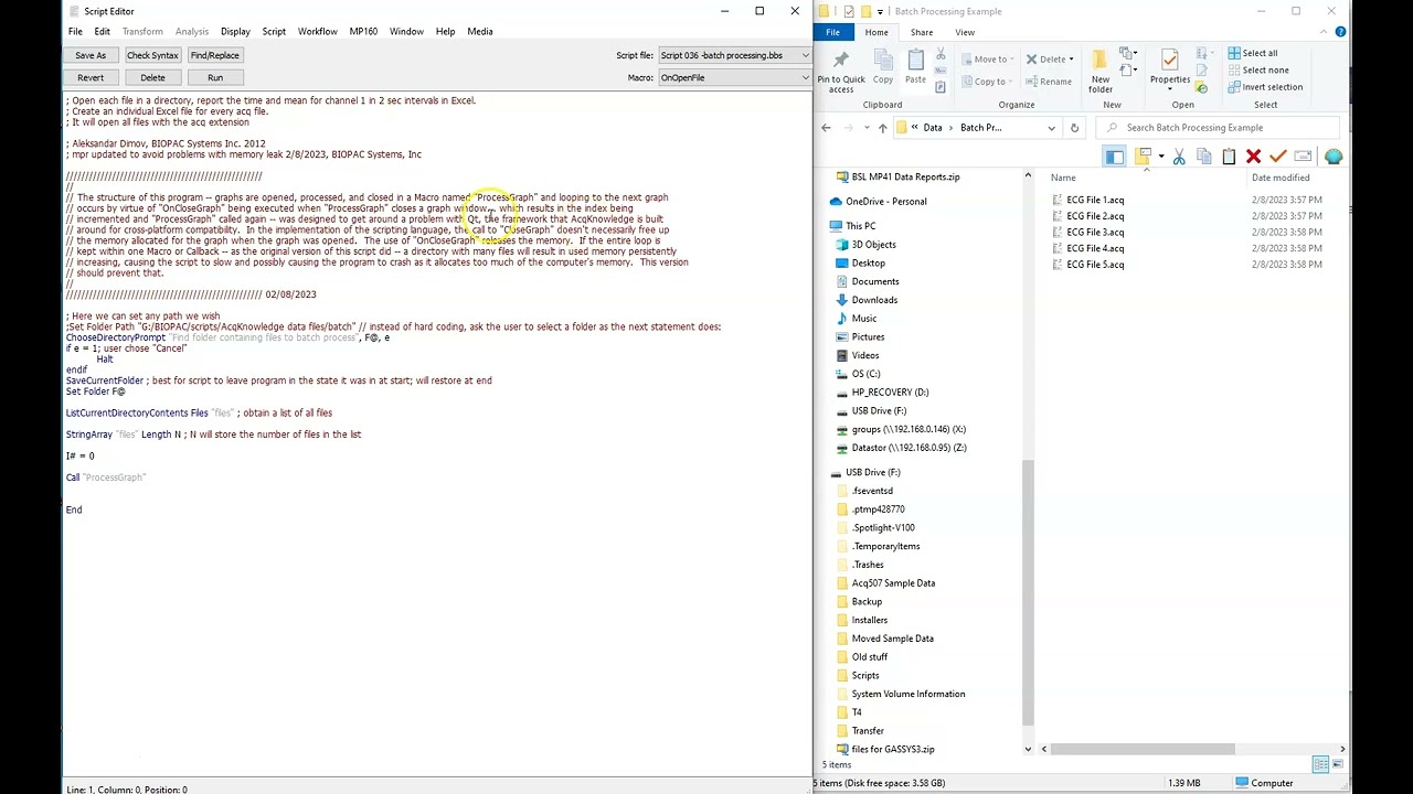 Script 036   Batch Processing