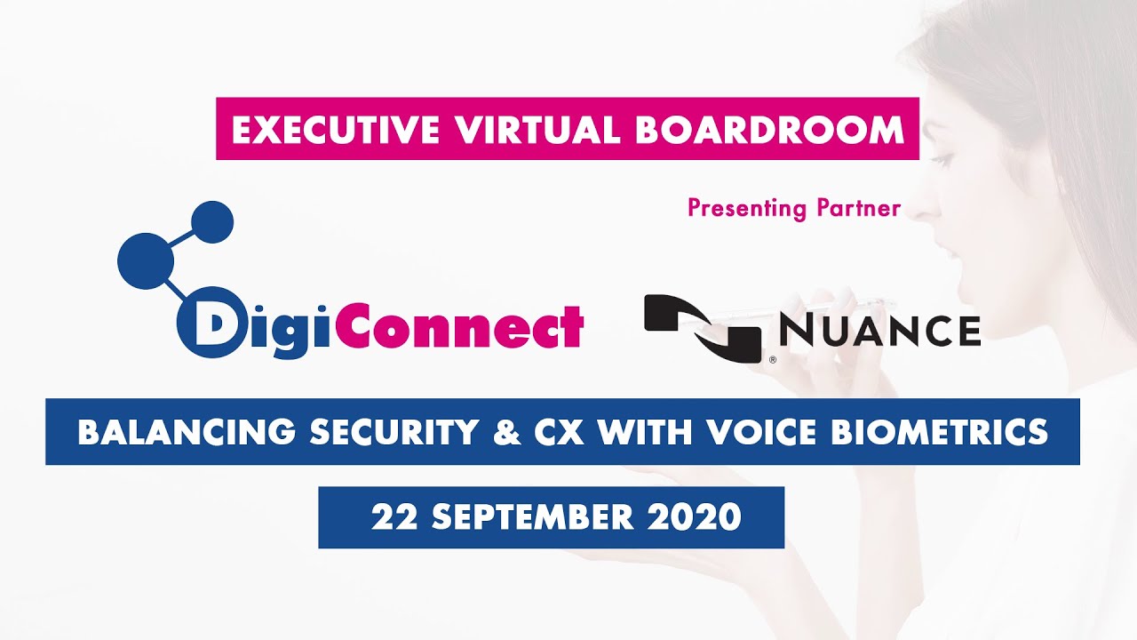 DigiConnect – Balancing security & CX with voice biometrics