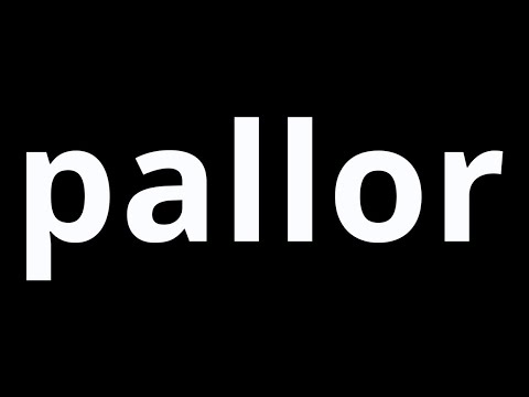 Video Word Of The Day - Pallor