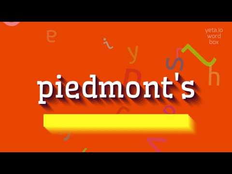 How to say "piedmont's"! (High Quality Voices)