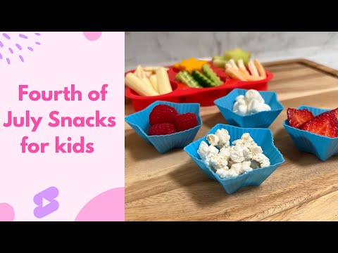 Fourth of July snacks for kids - healthy and fun treats!