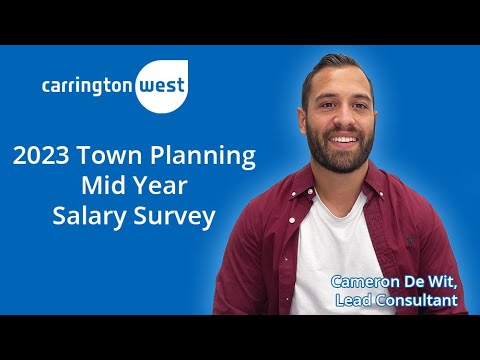 Town Planning Salary Survey - Mid Year Update