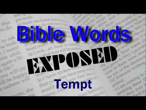 Tempt (Bible Words Exposed series)