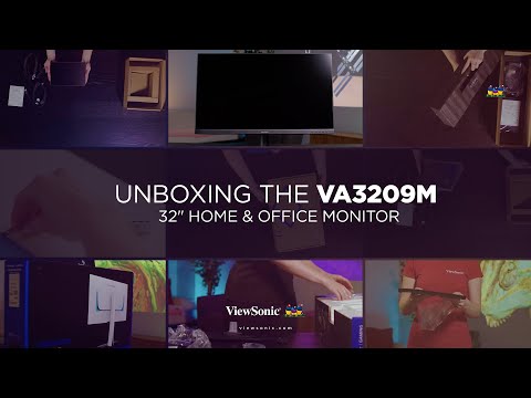 Unboxing the VA3209M 32" Home Office Monitor