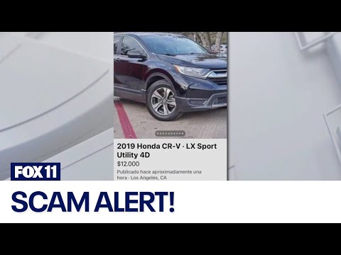 Thieves using Facebook Marketplace to scam car buyers in SoCal