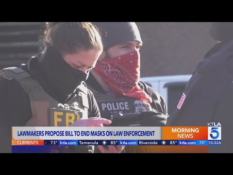 California bill could ban law enforcement from wearing face masks
