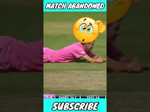 Cricket match abandoned|| DUE TO WEIRDEST REASON || 🐝 #shorts