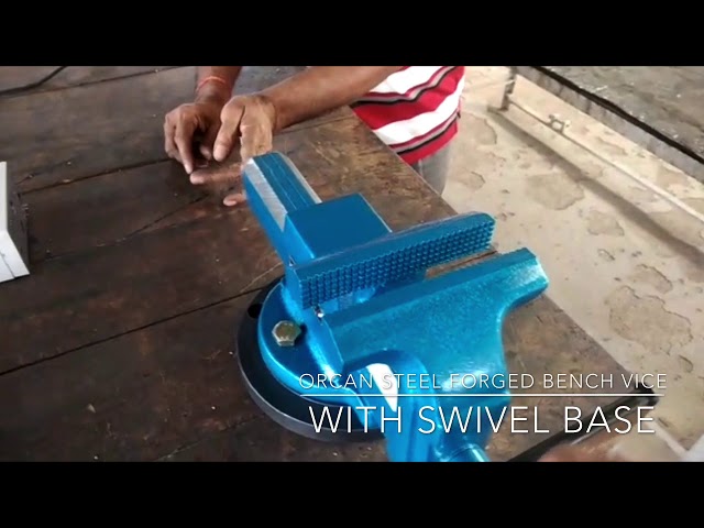 Front Jaw Sliding Steel Forged Bench Vice - Manufacturer of Orcan Vice ...