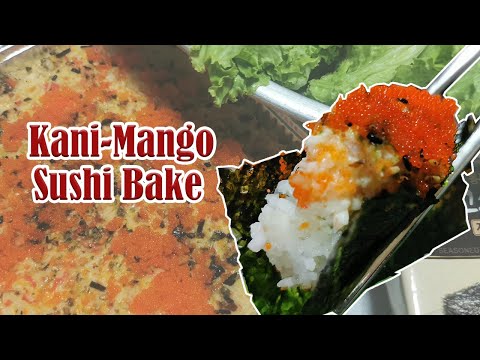 Kani Mango Sushi Bake