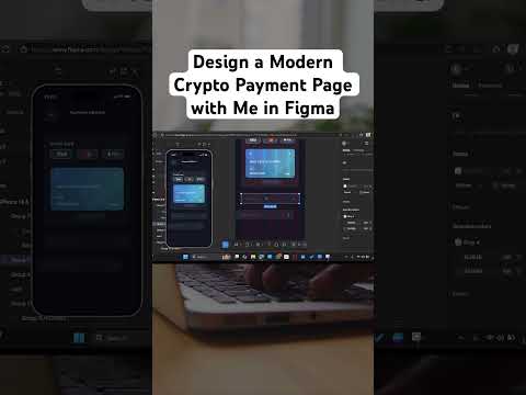 Design a Modern Crypto Payment Page with Me in Figma