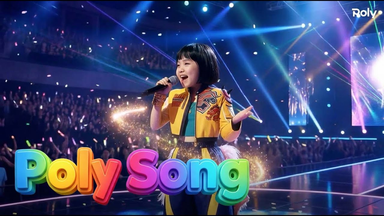 Poly Song | Happy Poly Every Day | Kids English Song | 영어노래