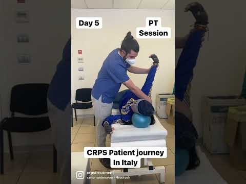 Day 5- 2nd Physical therapy going on- these are programs specially designed for Deborah