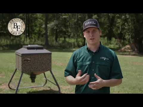 THE BEST VARMINT PROOF GAME FEEDER IN THE WORLD! Mighty Buck Corn Feeder!