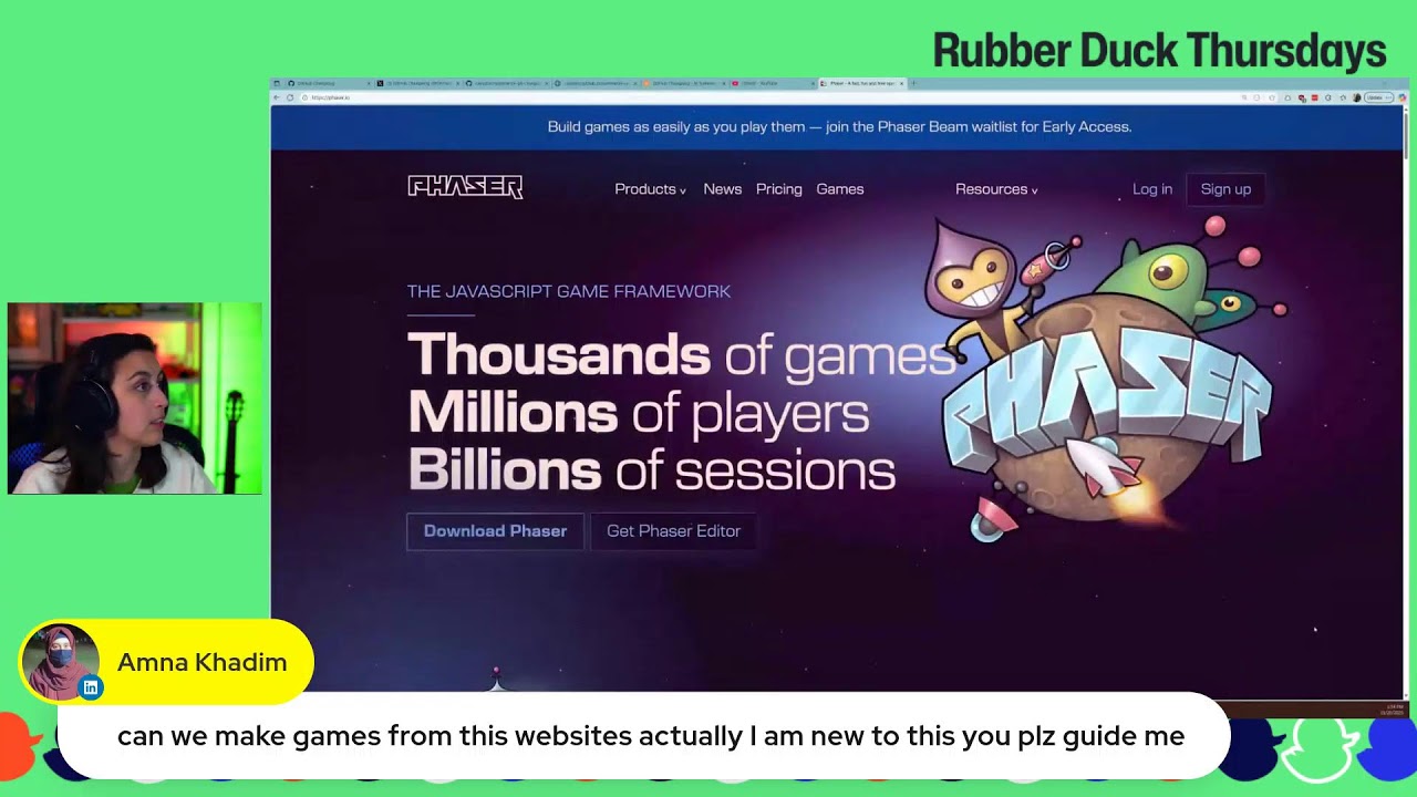 It's Rubber Duck Thursday! Come with your questions about open source, and let's cowork!