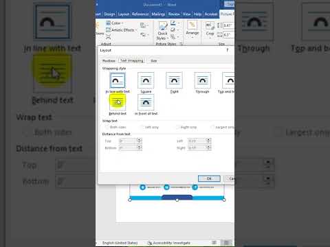 How to Insert a Letterhead in MS Word with Full Width and Height