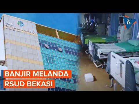 RSUD Kota Bekasi Banjir, Air Masuk hingga Kolong Tempat Tidur Pasien