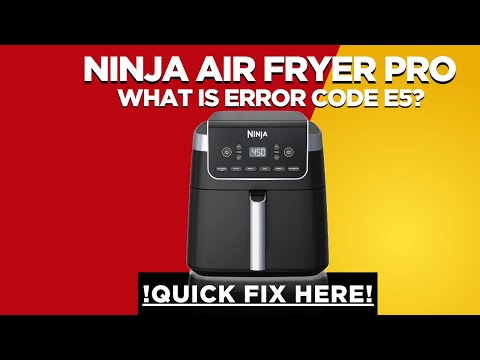 Ninja Air Fryer PRO E5 Error? Fix Overloading Issues Now!