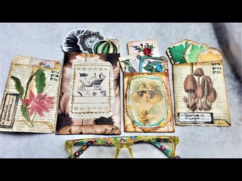 Junk Journal How to Make Seed Packet Envelopes Junk Journals Step By Step Tutorial The Paper Outpost