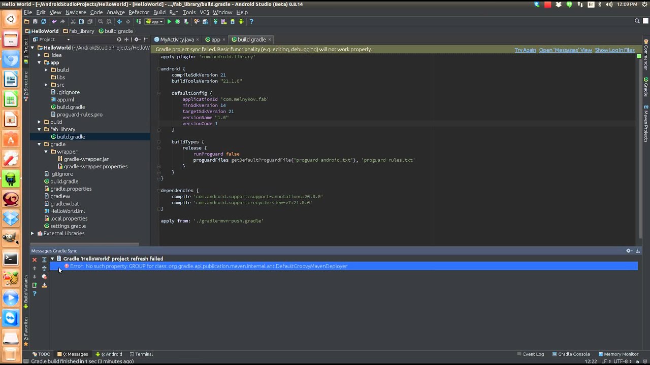 Importing libraries into Android Studio