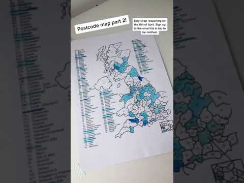 U.K postcode sales map!