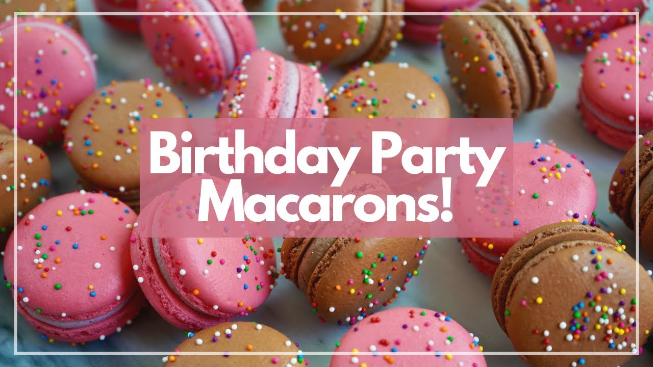 Birthday Party Macaron eBook + Course!