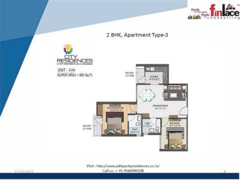 Aditya City Residences - 9560090108