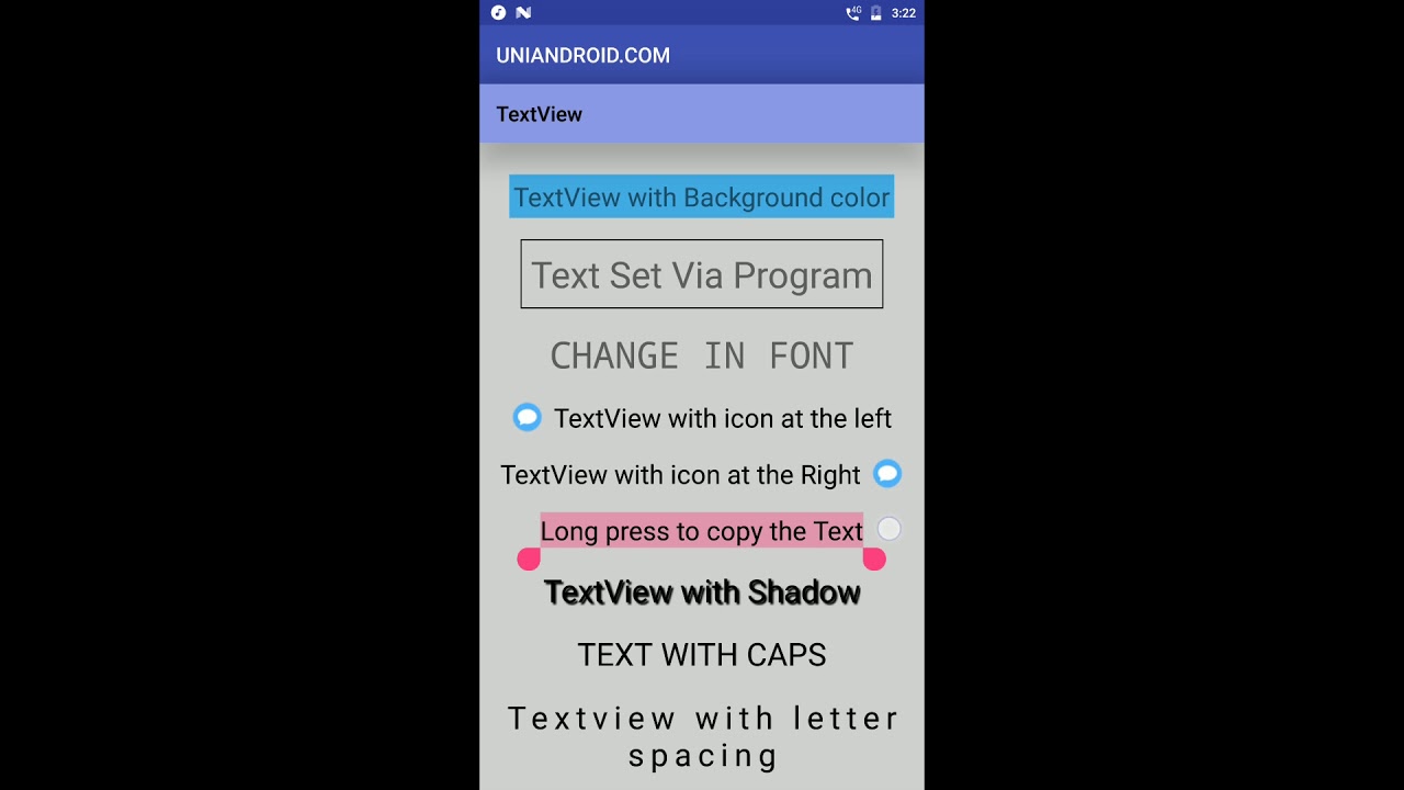 Android | TextView Widget