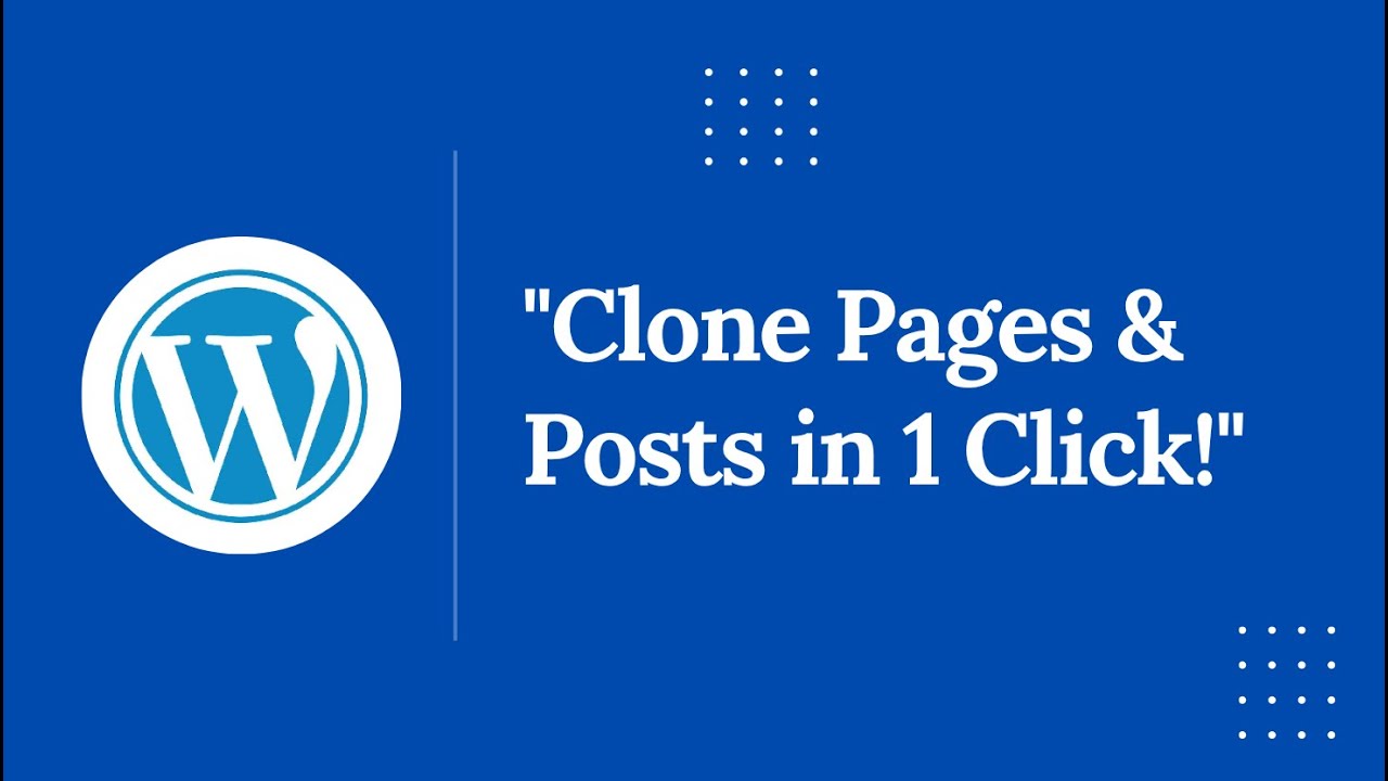 How to Duplicate a Page or Post in WordPress (Step-by-Step Guide)