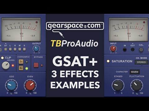 Gearspace.com and TBProAudio announce GSat+ FREE Advanced Saturation ...