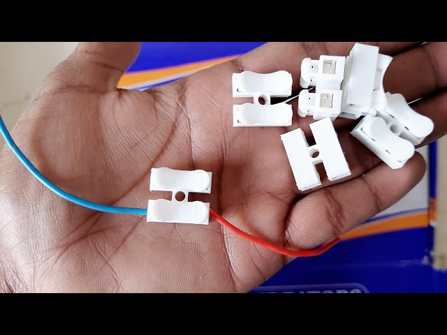 Push Connector For Light - 2 Way Push Fit Wire Connector Trader ...