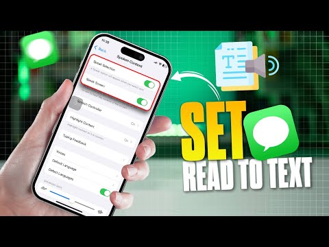 How to Set iPhone to Read Text Out Loud | Enable Text-to-Speech on iPhone