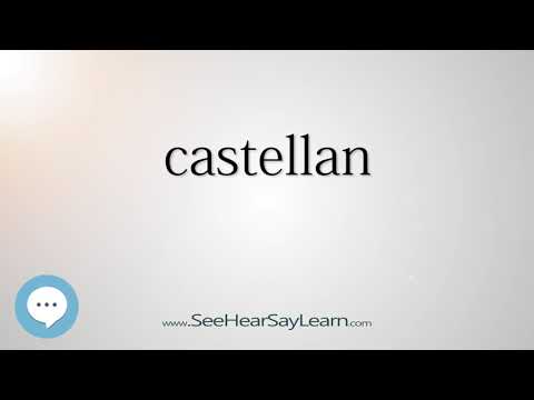 castellan - Smart & Obscure English Words Defined 🗣🔊
