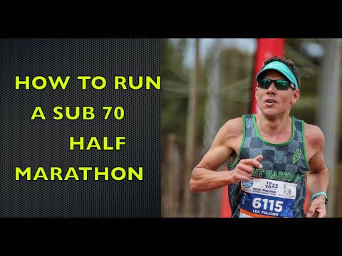 How to run half Marathon in sub70 | Master Runner 50 Years Old Running A Half Marathon in sub70