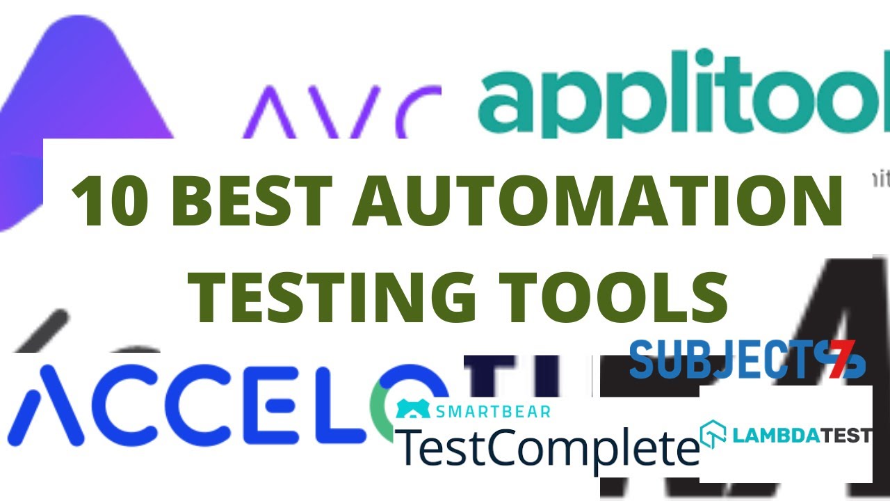 10 BEST Automation Testing Tools | Vicky - Tech Community