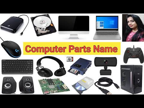 Computer Parts Name || Parts of Computer || computer, Basic Parts of Computer #computer