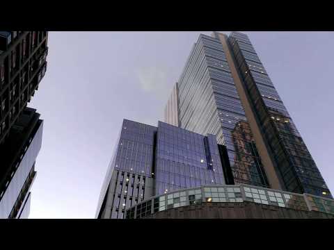 Russell Investments Center Rooftop Garden Fire