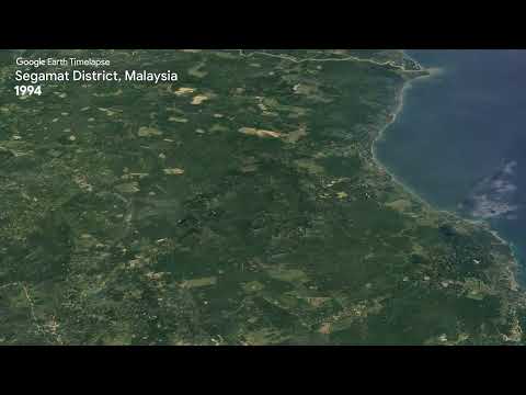 Segamat District, Malaysia - Earth Timelapse