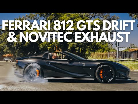 NOVITEC FERRARI 812 GTS EXHAUST & DRIFT @OfficialNovitec#ferrari812 #exhaust #supercars #performance